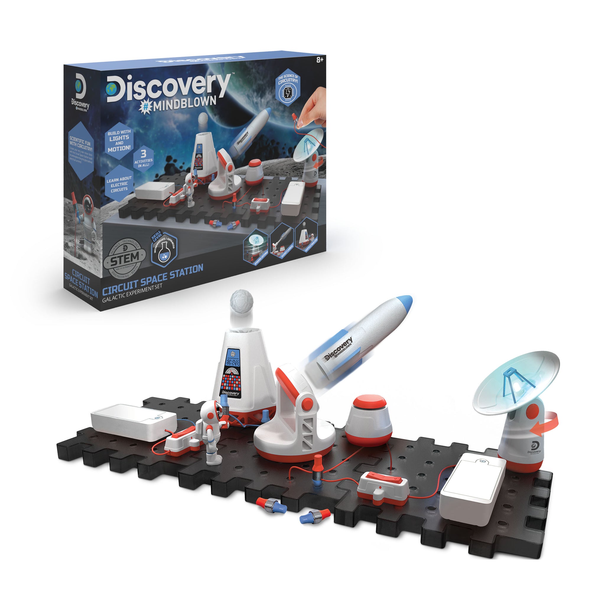Discovery Mindblown Circuit Space Station Galactic Experiment Toy Set ...